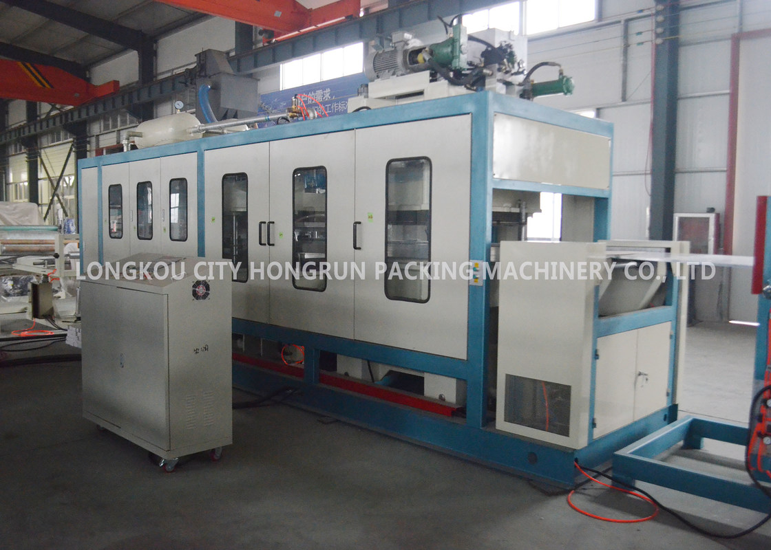 75 / 90 Type Fully Automatic PS Foam Machine / Plastic Food Container ...