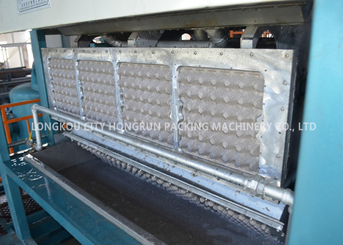 Rotary drum Egg Tray Machine , 4000PCS/H Recycled Paper Egg Tray ...
