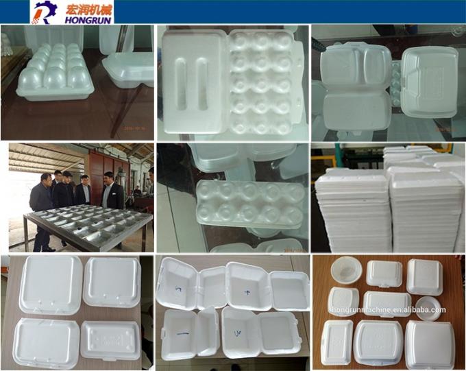 Food Packaging Plastic Container Production Line , automatic PS foam ...