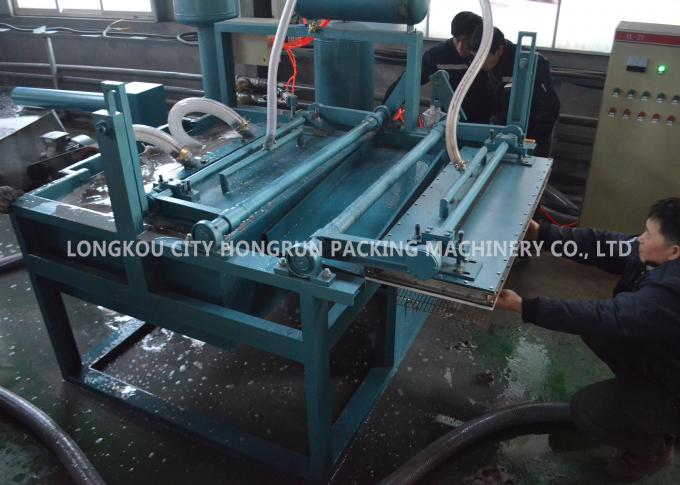 Small Scale Manual Pulp Tray Machine / Egg Carton Molding Machine