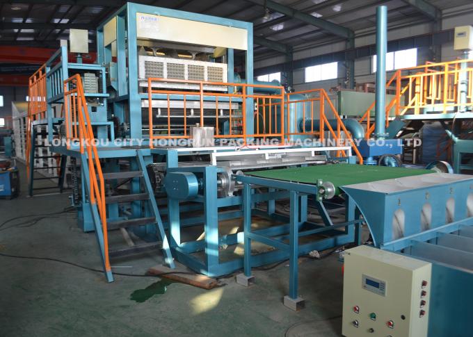 Automatic Rotary Egg Tray Machine , Fully Roller Egg Boxing Machine ...