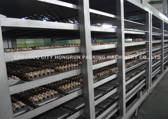 Automatic Rotary Egg Tray Machine , Fully Roller Egg Boxing Machine ...
