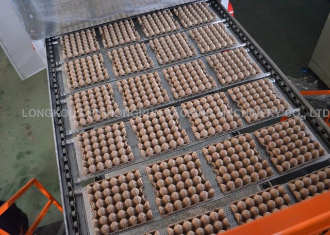 Automatic Rotary Egg Tray Machine , Fully Roller Egg Boxing Machine ...