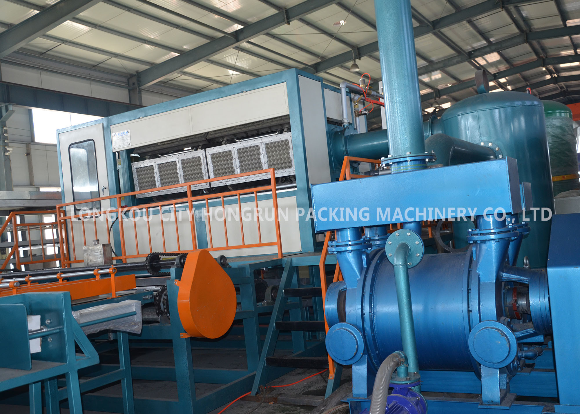 Large Capacity Waste Paper Recycling EggTray Production Line Pulp Tray ...